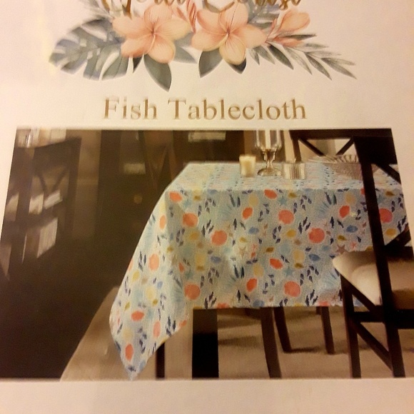 Gold Coast | Dining | Fish Tablecloth Gold Coast 52 X 7 New | Poshmark
